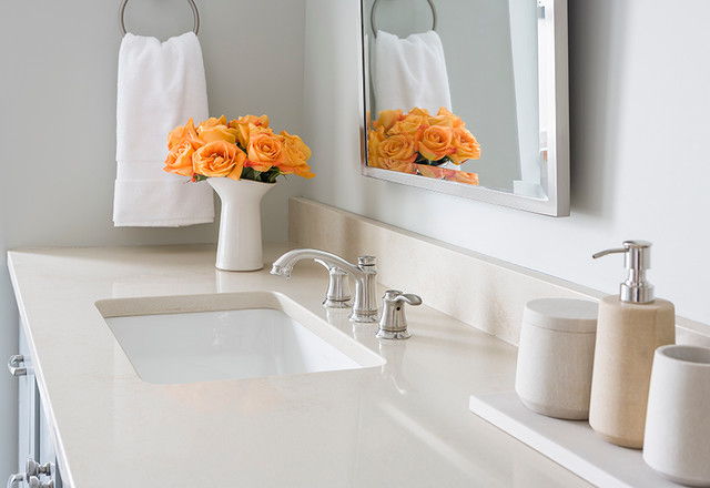 Using Quartz in Bathroom Design | Touchstone Worktops Ltd