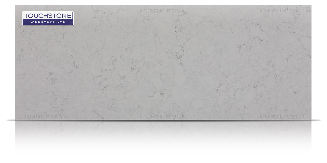 CRL Quartz White Water Worktop | Touchstone Worktops Ltd